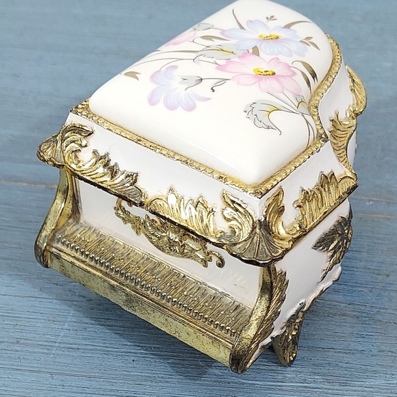 Accents | Vintage Piano Trinket Box | Poshmark